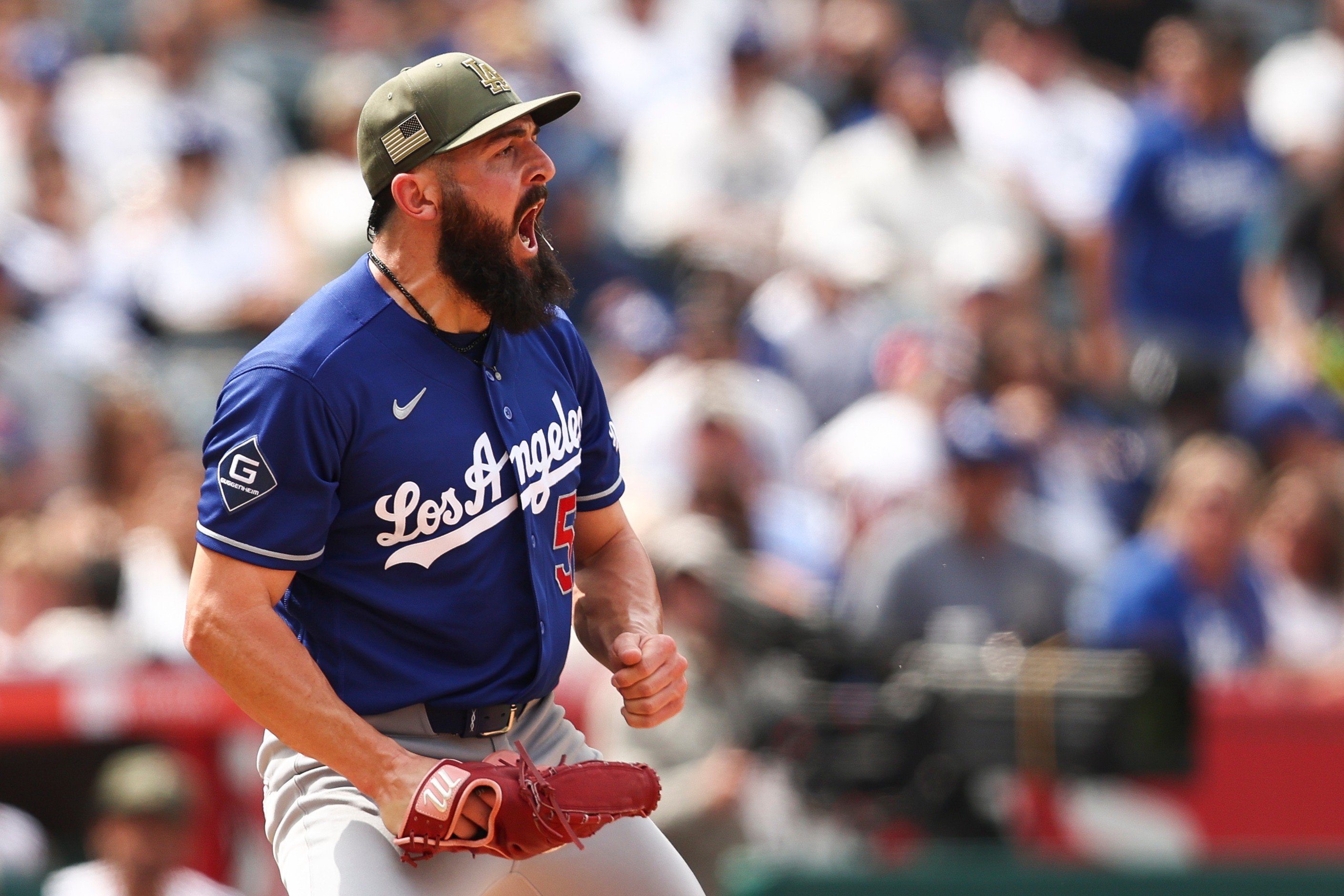 Dodgers bullpen producing record streak of scoreless innings even ...