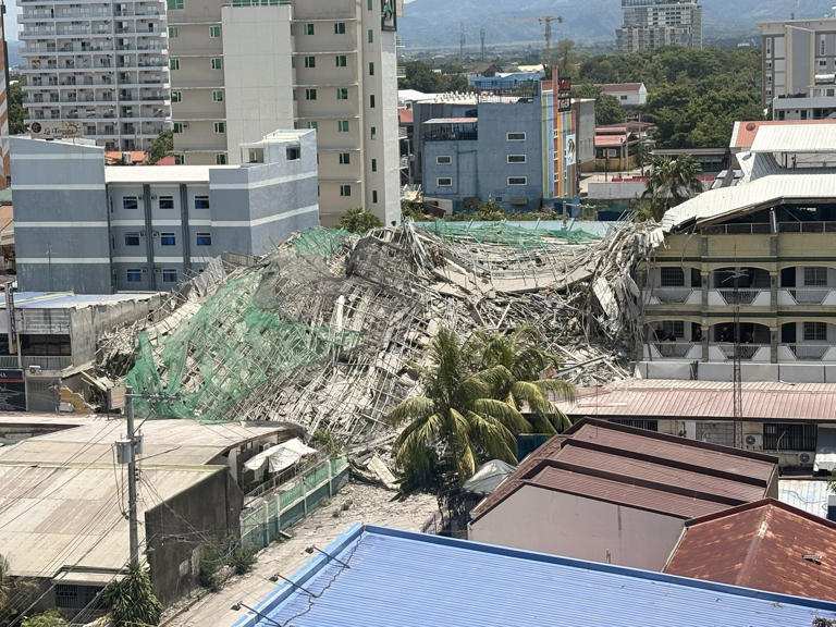 9-story building collapses in Angeles, Pampanga; 19 safe, up to 40 missing