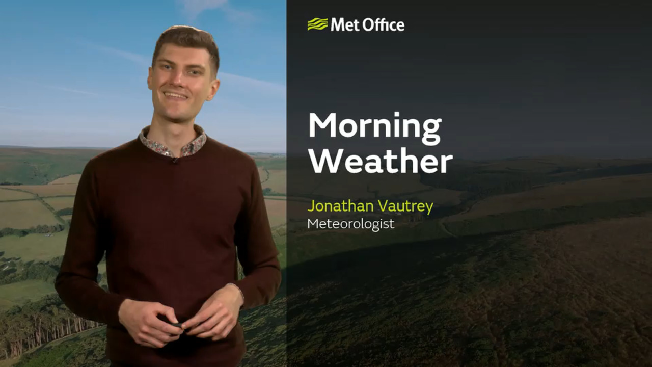 Met Office Sunday morning weather forecast 24/05/2026