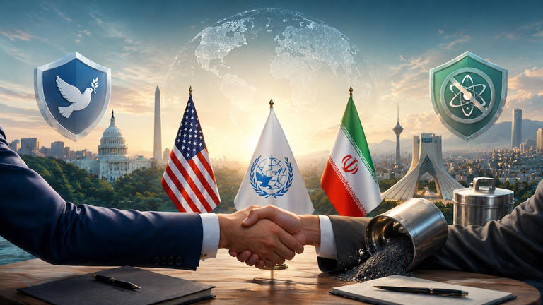 Iran agrees in principle to give up enriched uranium in US-led peace ...