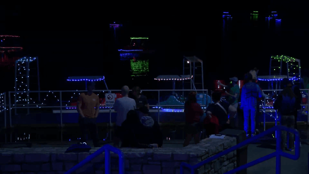 Spark in the Dark event lights up Miami Whitewater Forest