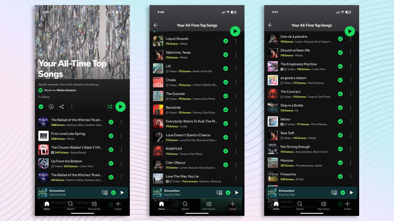 Spotify’s new playlist has revealed a lot about my listening history