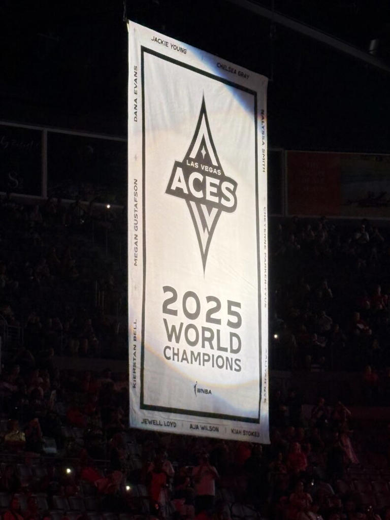Las Vegas Aces fall to Los Angeles Sparks in tough matchup on banner ...