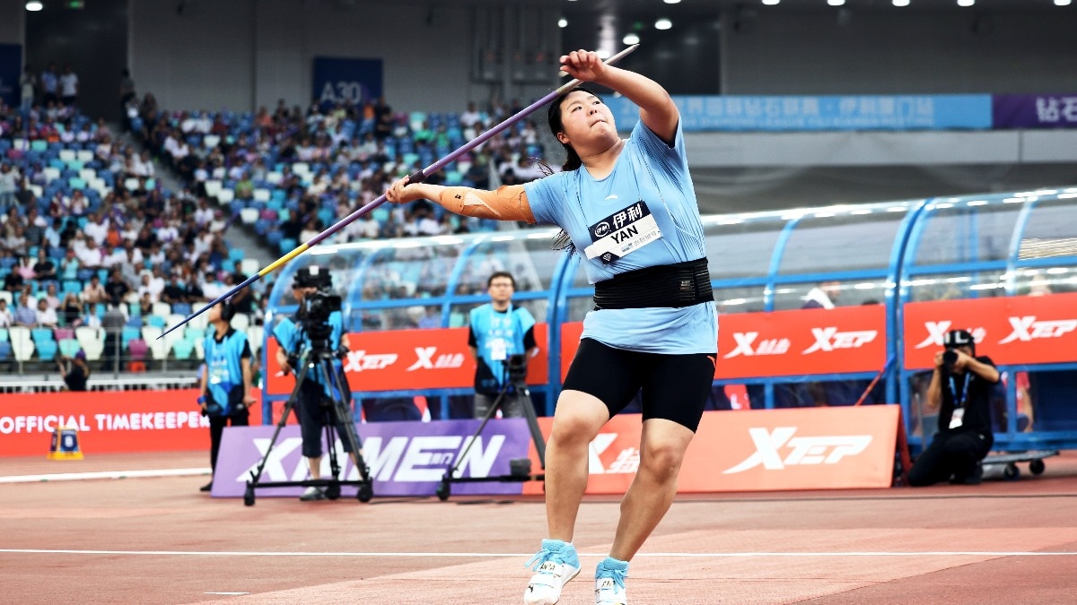 China teen stuns athletics world with second-best women's javelin throw ...