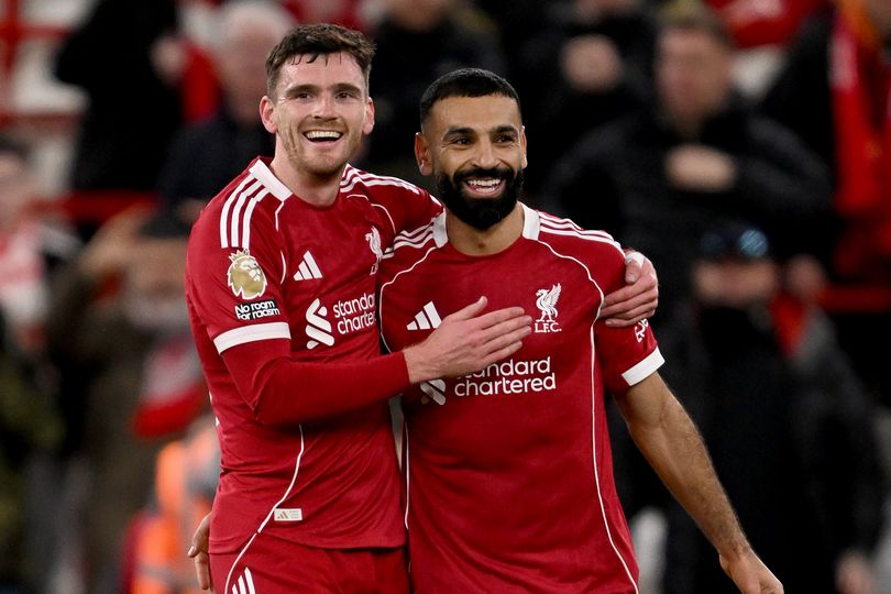 Liverpool line-ups vs Brentford as final Mohamed Salah and Andy ...