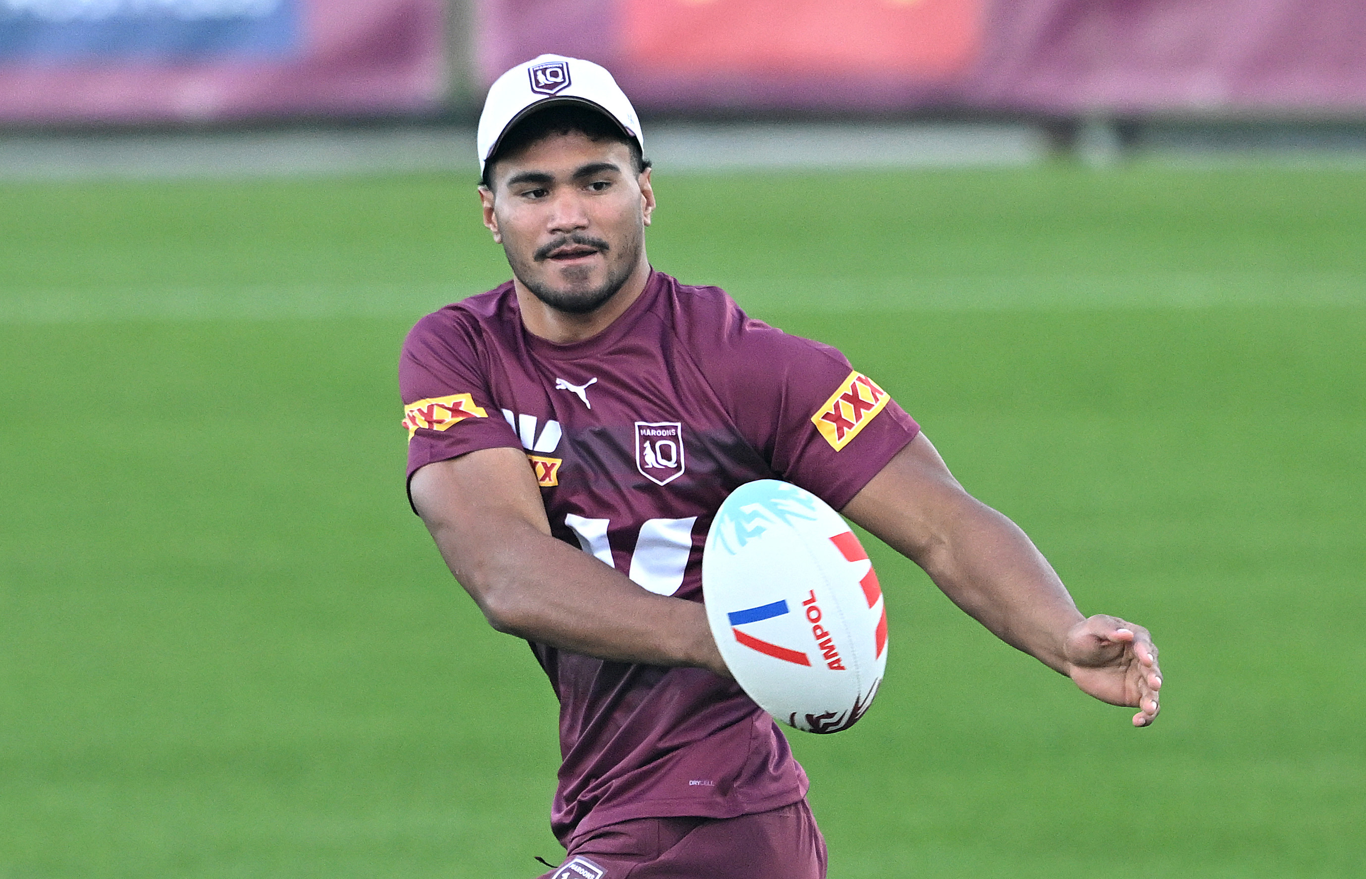 Maroons star laughs off 'mind games' as Munster skips training