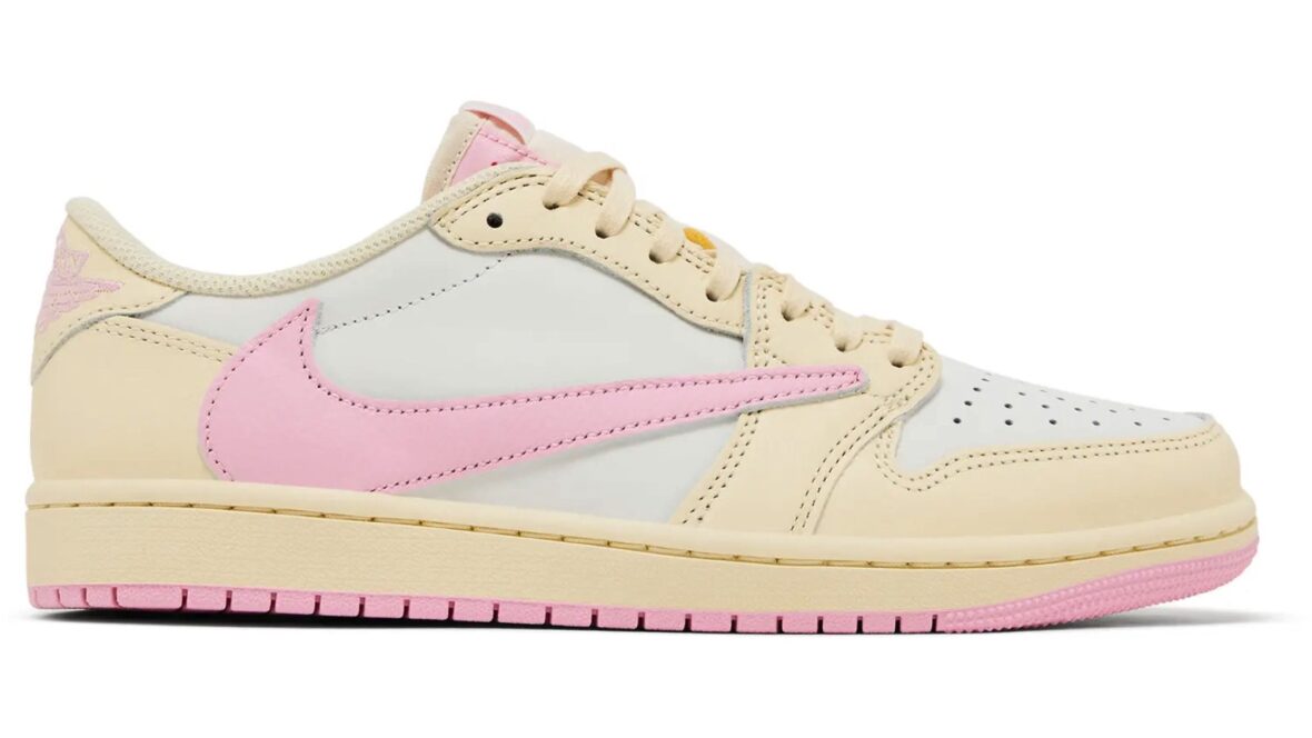 Travis Scott’s “Shy Pink” Air Jordan 1 Low to be released on May 29