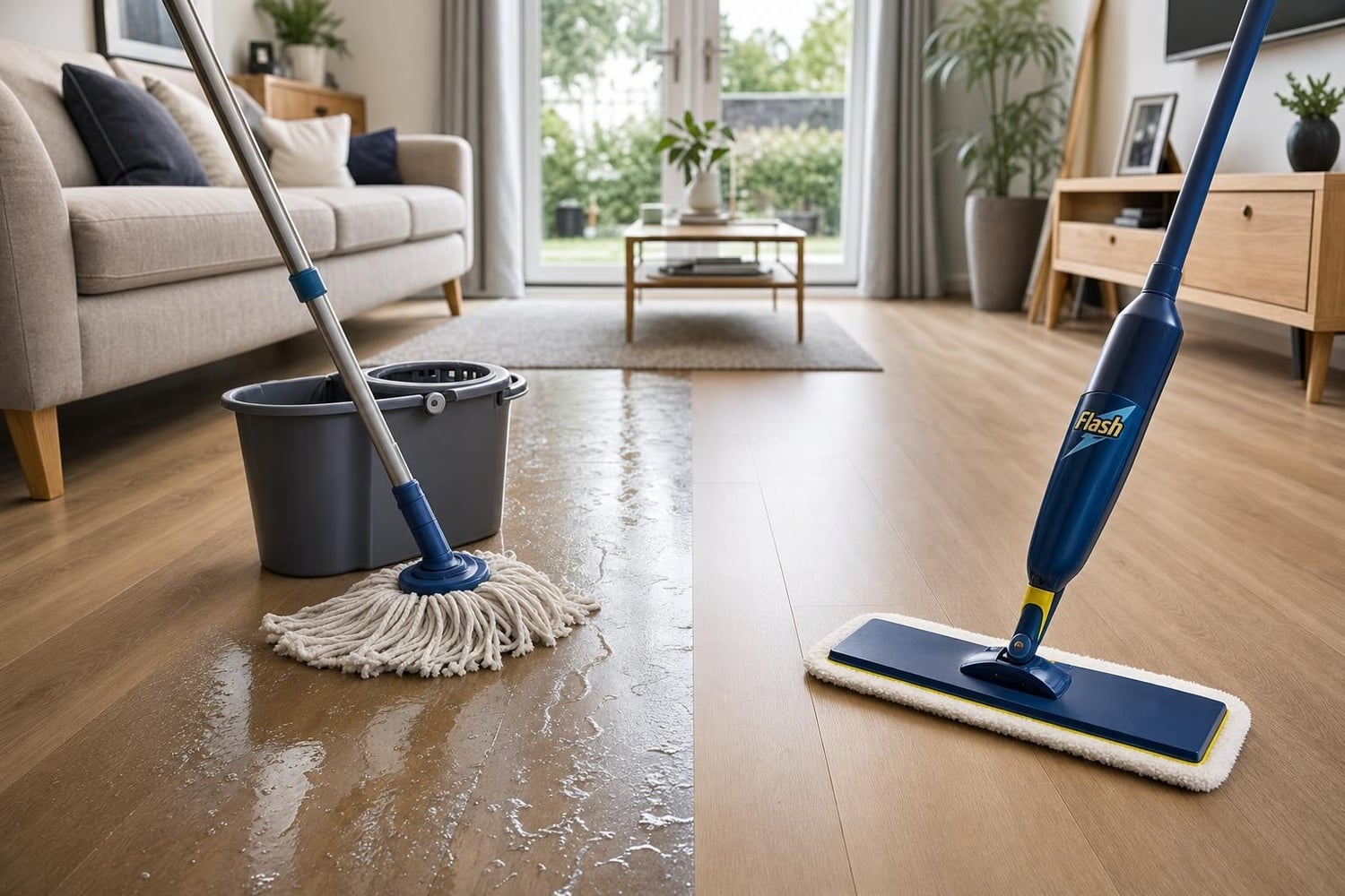 Flash Speed Mop vs traditional mop and bucket: real-life test reveals ...