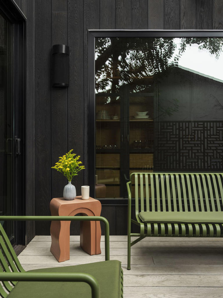 3 garden furniture color trends that'll brighten your space