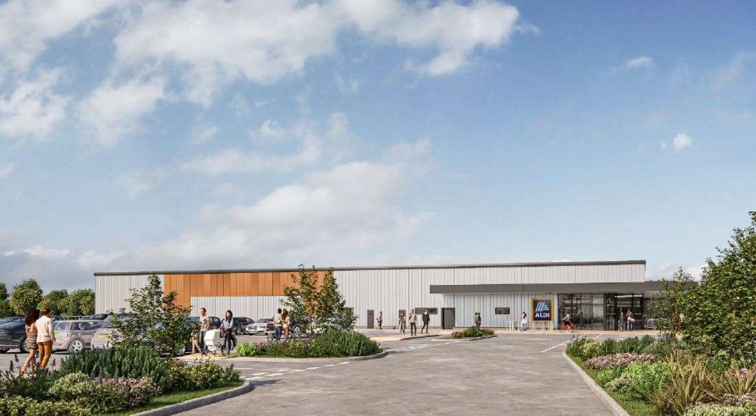 Highways bosses criticise car park for proposed Aldi in Herne Bay next ...