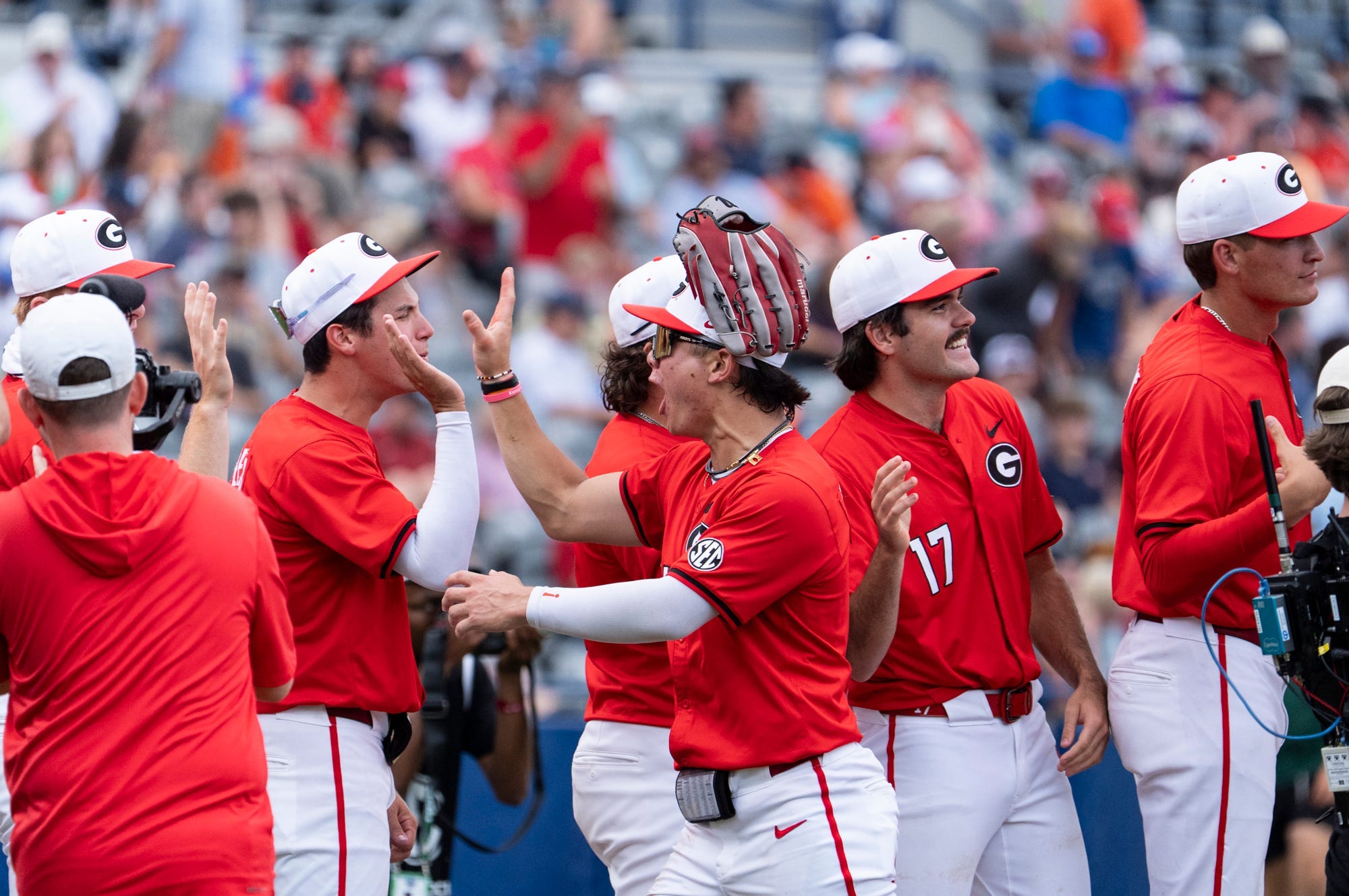 Georgia baseball's coaches poll ranking after winning the SEC