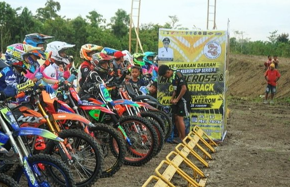 4 Pembalap Nasional Meriahkan Kejurda Motocross dan Grasstrack di Keerom