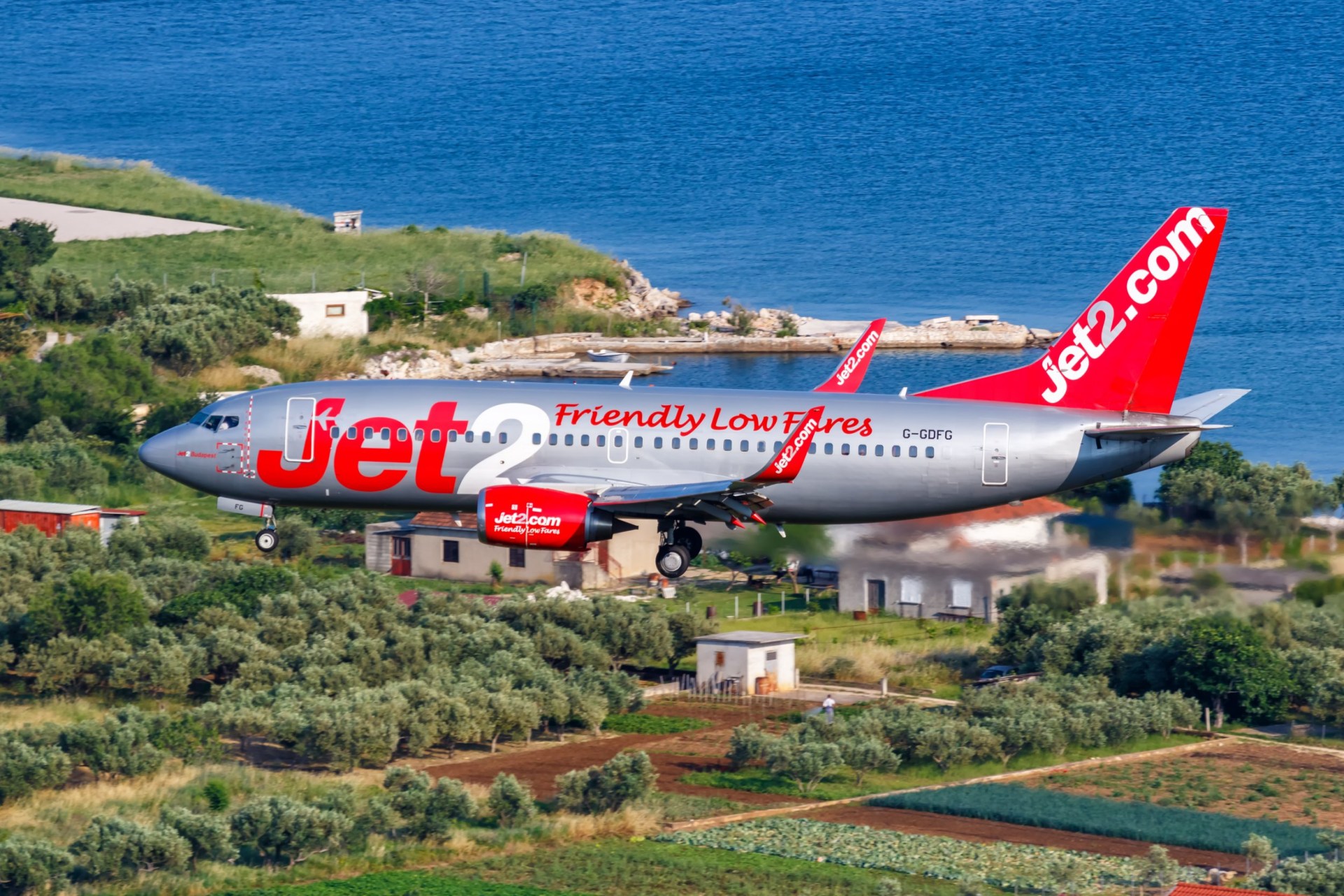 Jet2 flight makes emergency landing after pilot has 'heart attack' mid-air