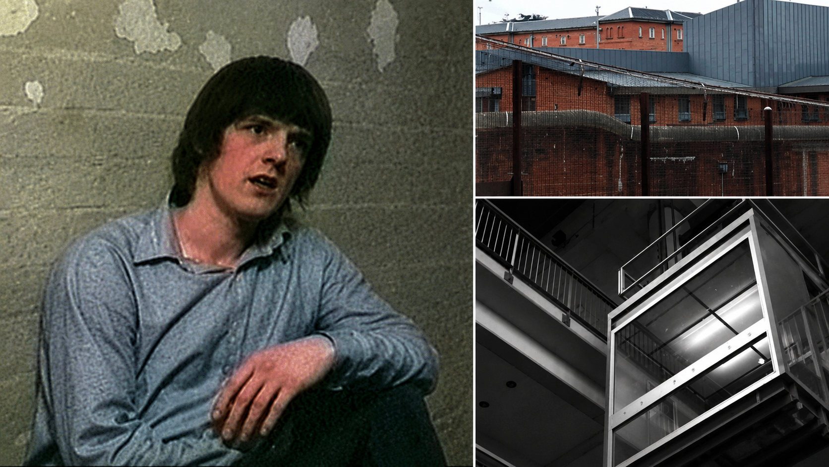 The killer locked in a glass cell for life