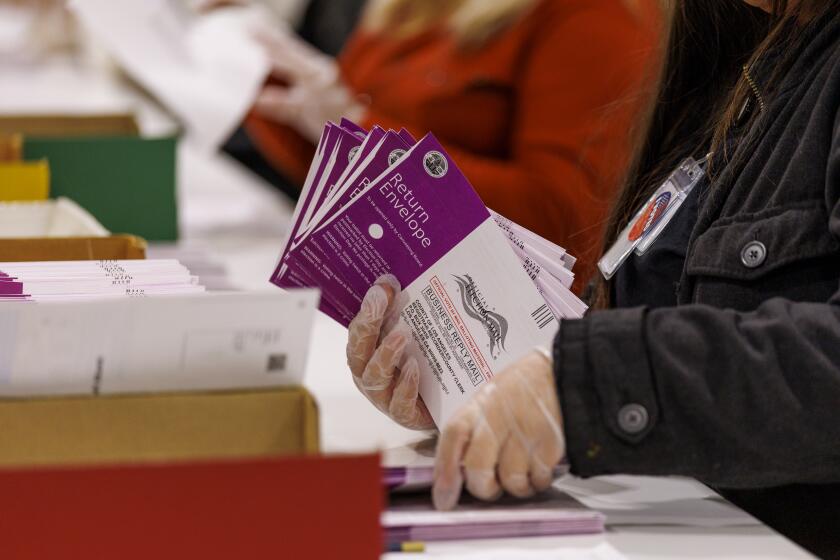 LA voters will cast ballots in eight City Council districts, two with ...