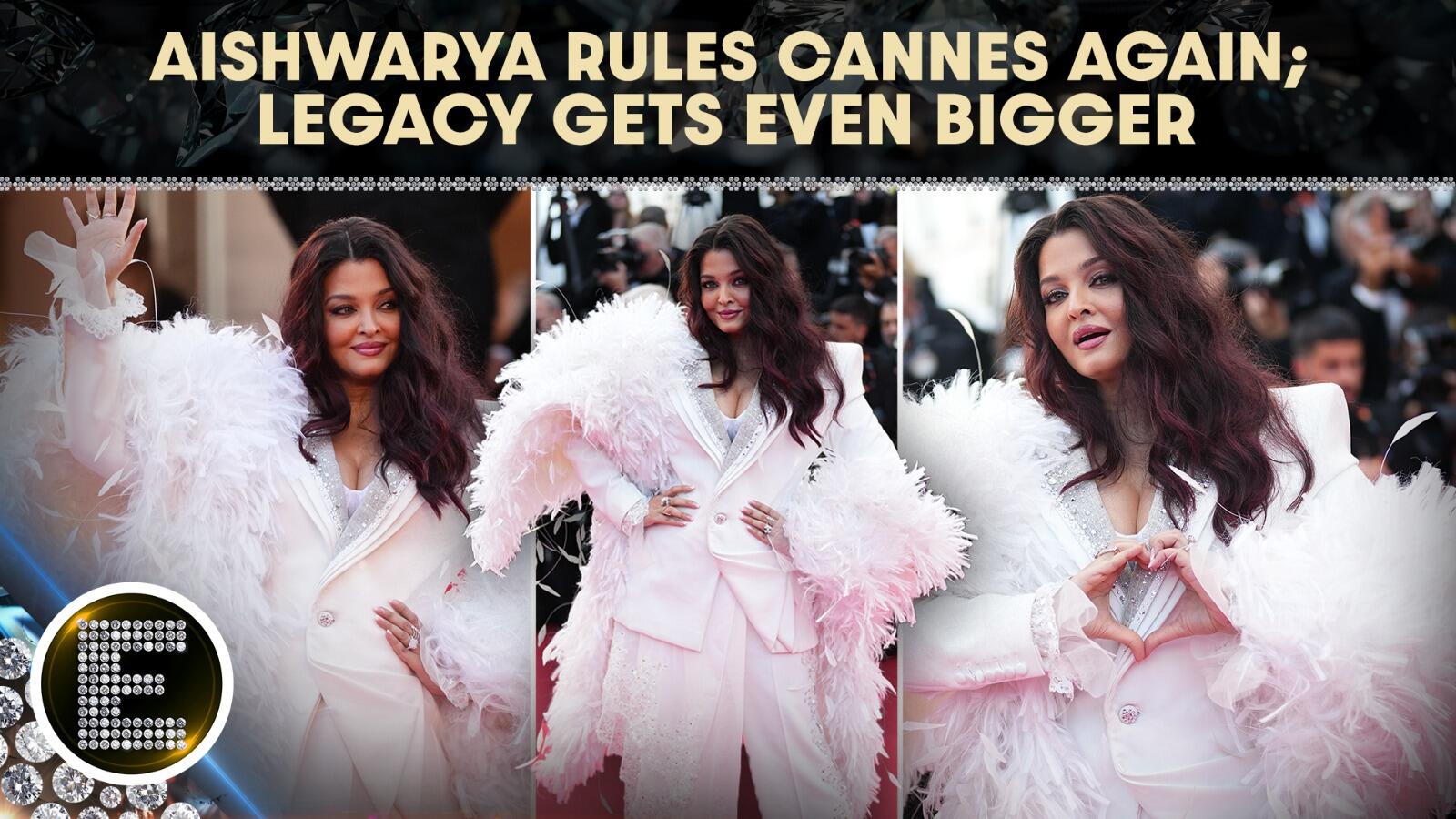 Aishwarya Rai Bachchan’s all-white Cannes 2026 look goes viral. Past ...
