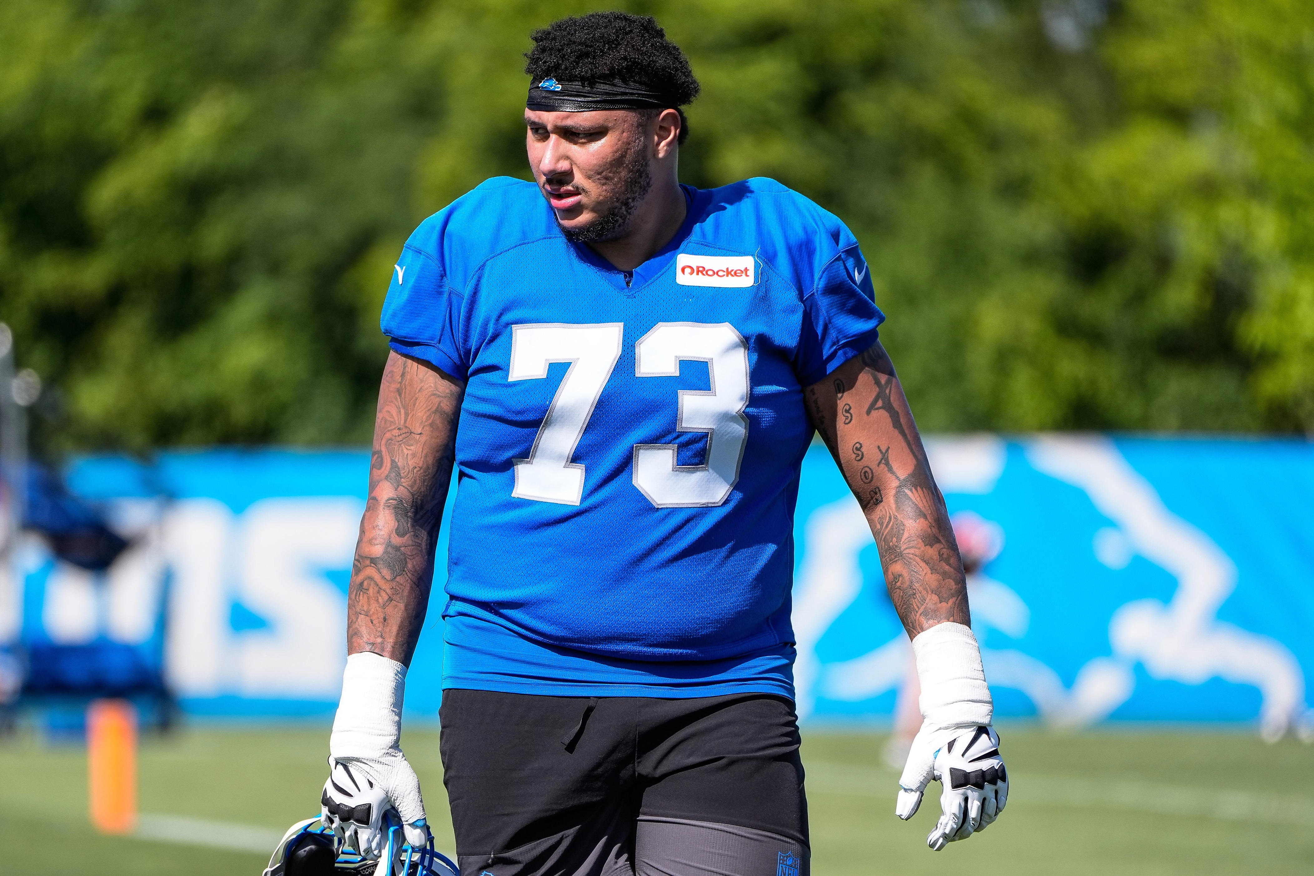 Detroit Lions offseason workout medical update: Christian Mahogany