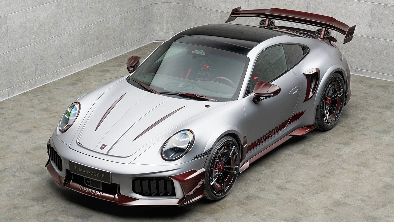Mansory unveils 911 Turbo S soft kit with carbon aero upgrades and ...