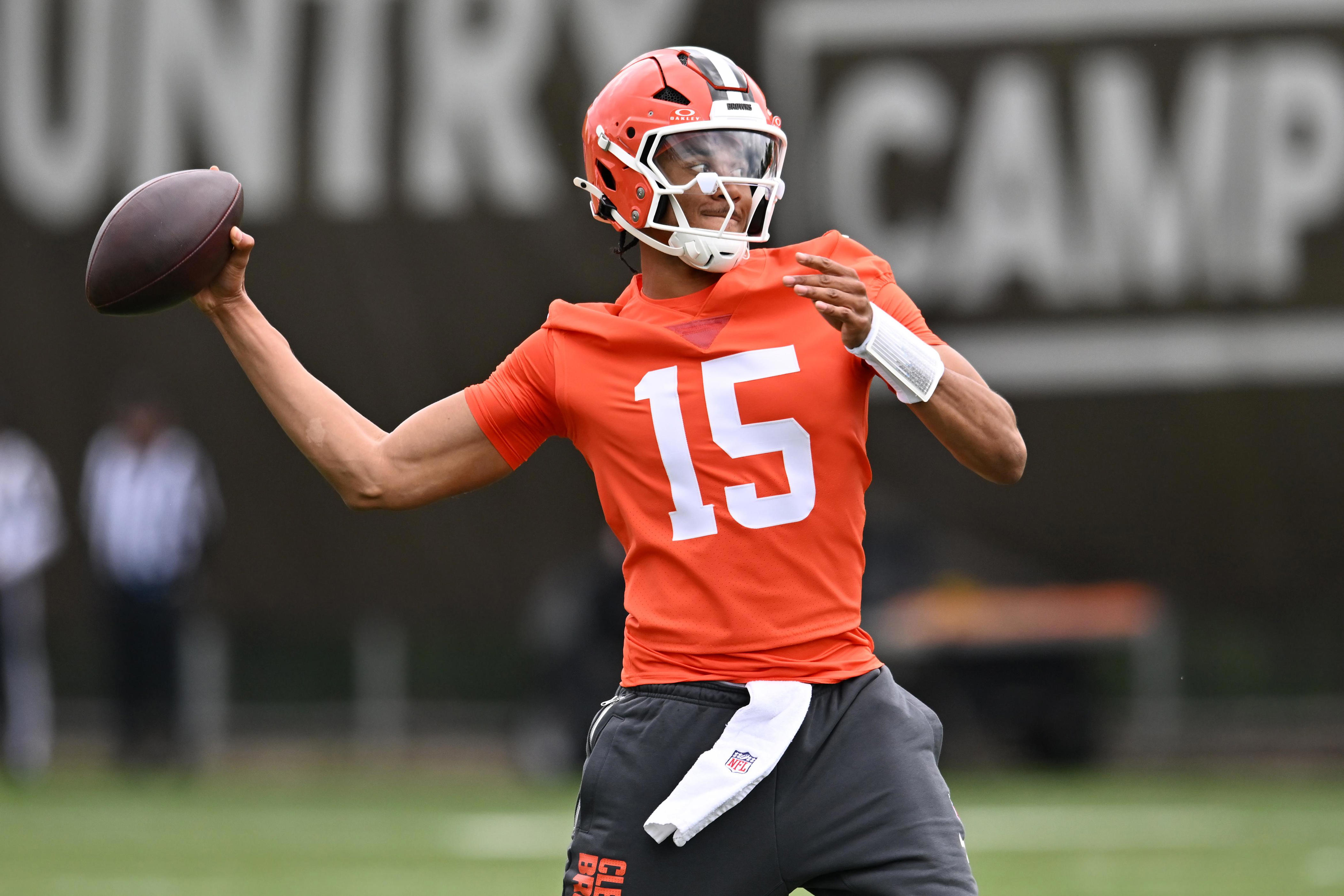 Browns rookie QB Taylen Green could be a hidden gem in a full QB room