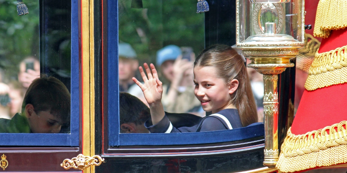 New video shows Princess Charlotte's special bond