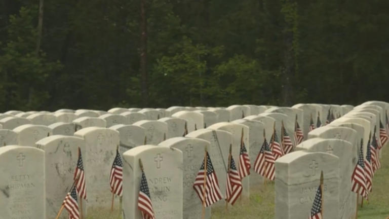 Volunteers turn out in rain to honor fallen soldiers at Cherokee County ...