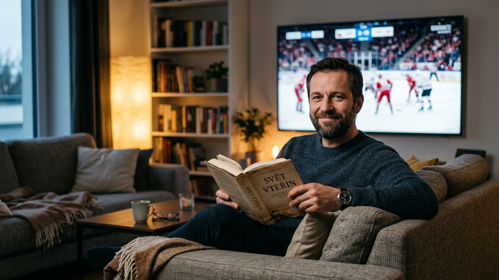 Viktor (43): Bál jsem se manželce přiznat, že mě hokej vůbec nebaví ...