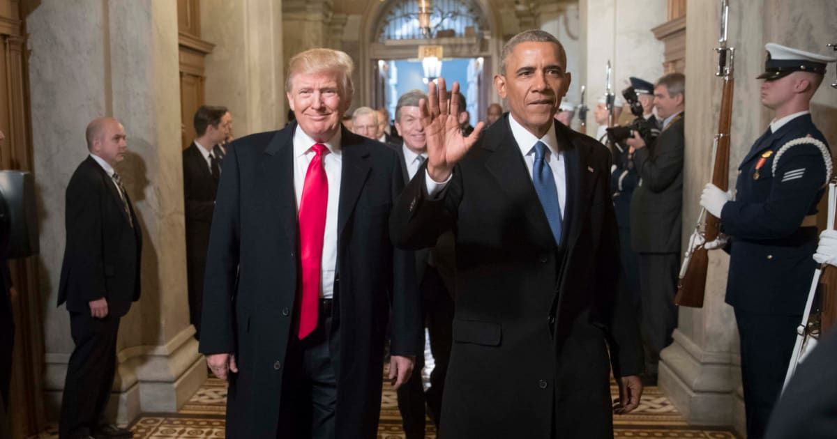Trump shares 'shady bunch' meme showing Obama, Comey in prison ...
