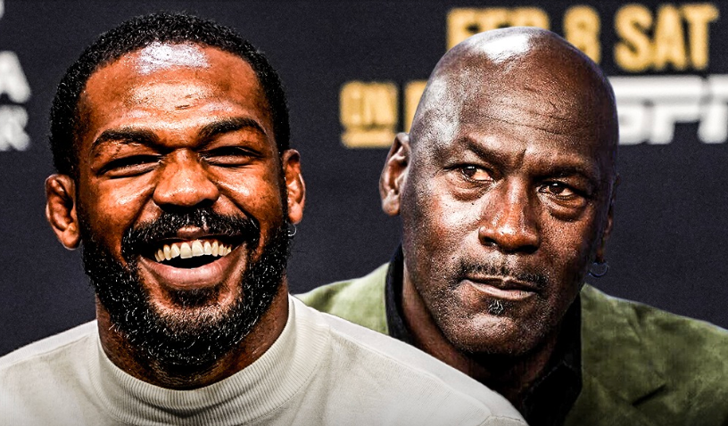 Jon Jones compared to Michael Jordan