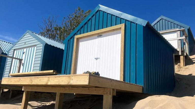 Beach hut costing as much as a house goes on market