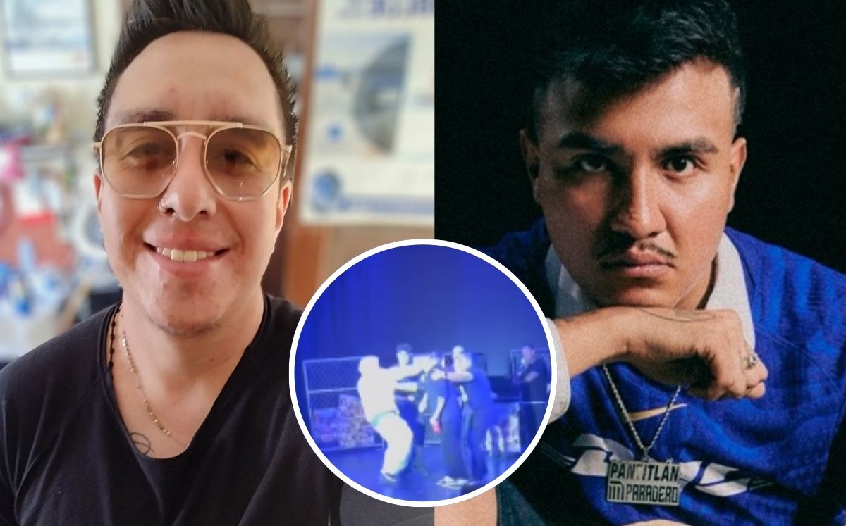 VIDEO | Comediantes Rulo Matías y Josuesy se agarran a golpes en pleno ...