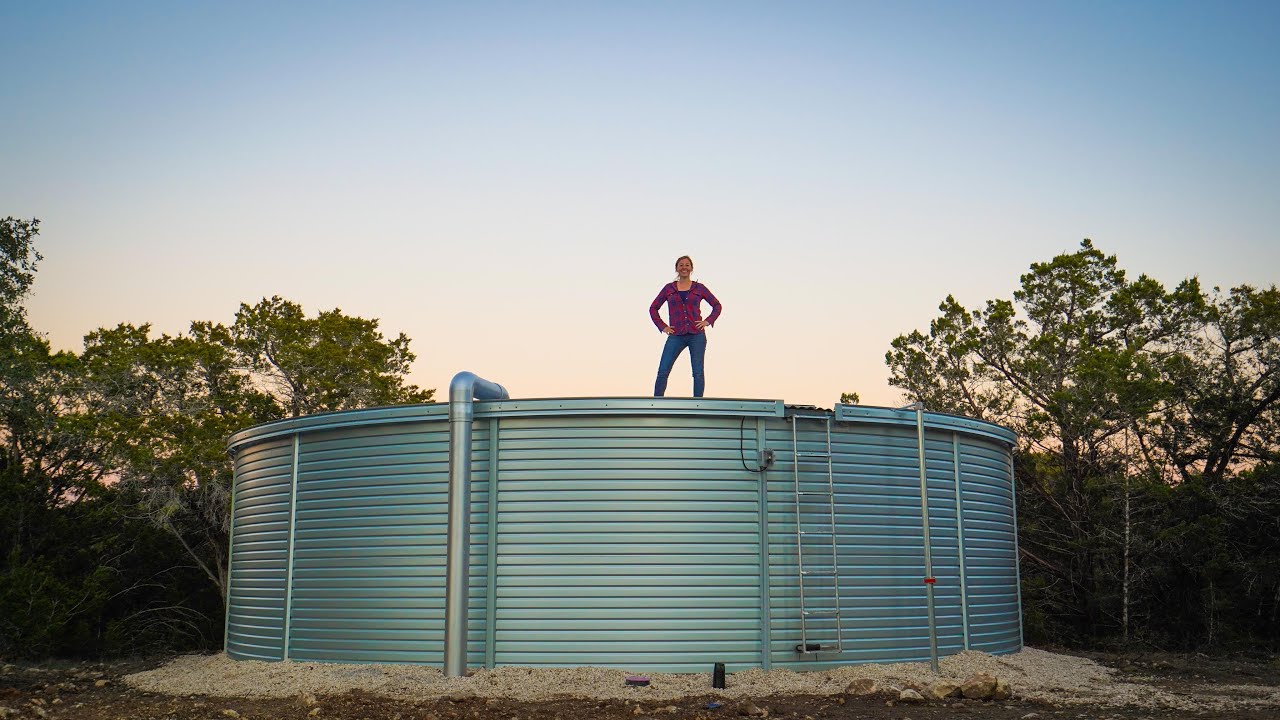 How to install a rainwater collection system