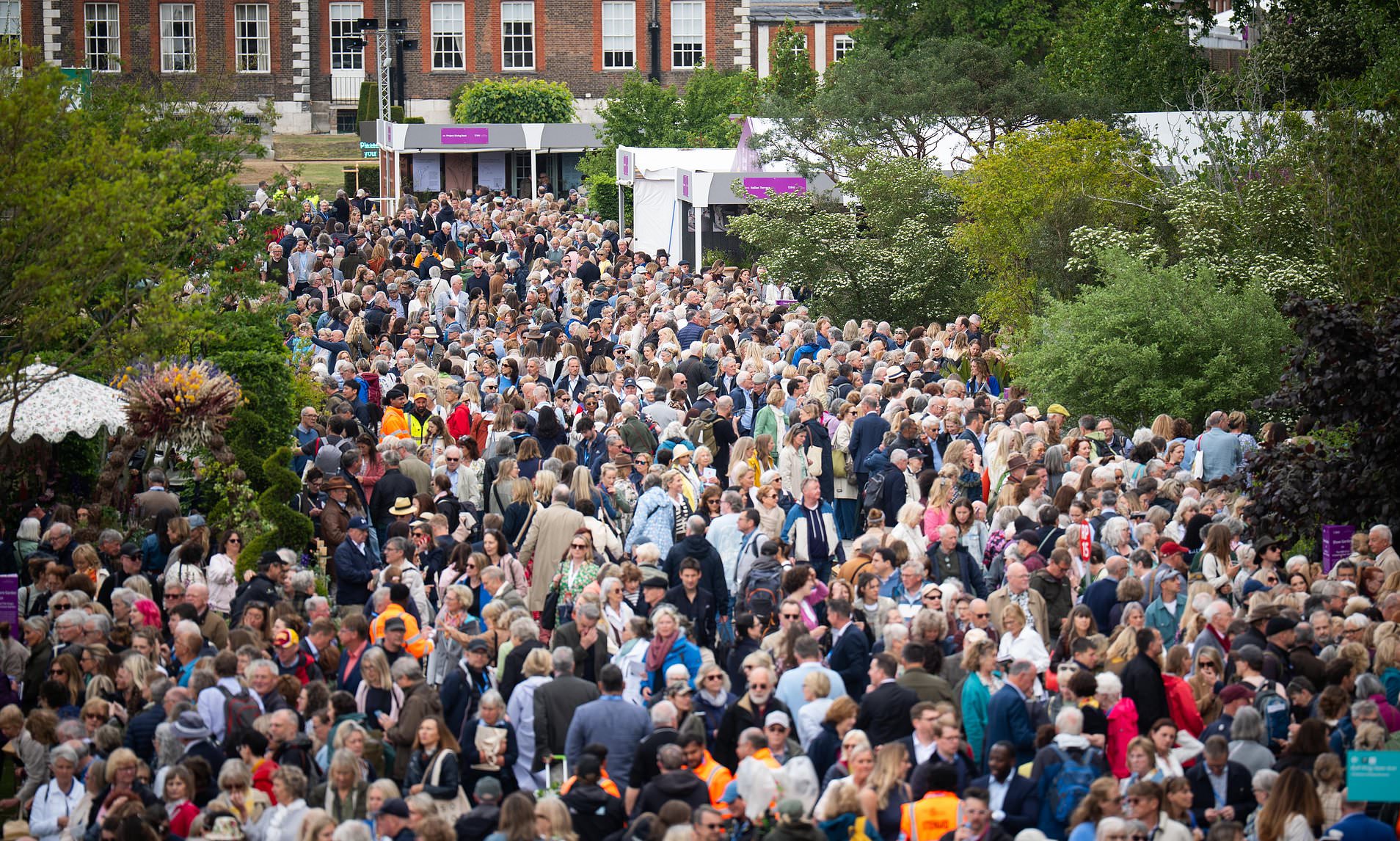 Chelsea Flower Show is branded 'awful' due to mega crowds and influx of ...