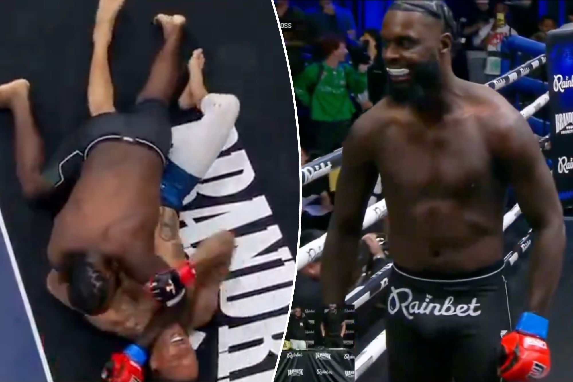 Lance Stephenson chokes out Michael Beasley in first round of wild MMA ...
