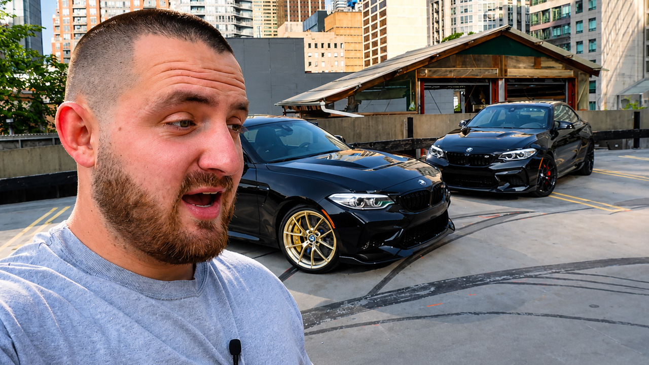 Automatic versus manual sports car BMW M2 transmission showdown