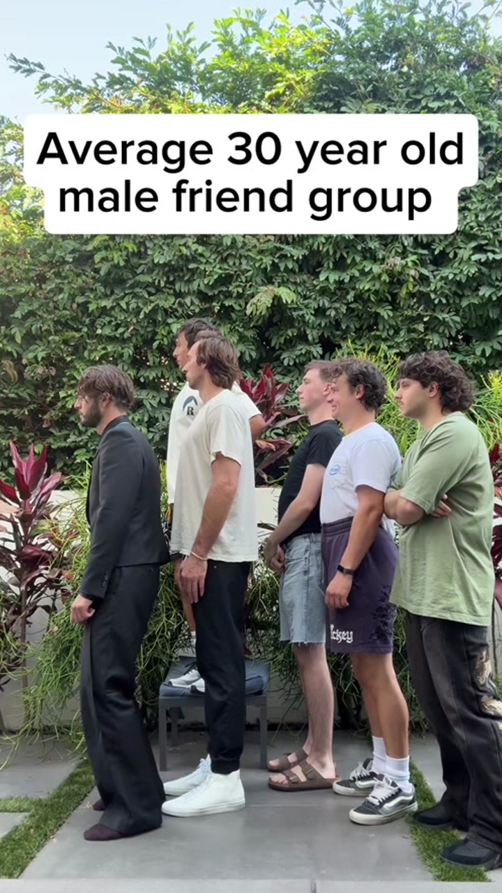 A group of longtime male friends navigating life in their 30s