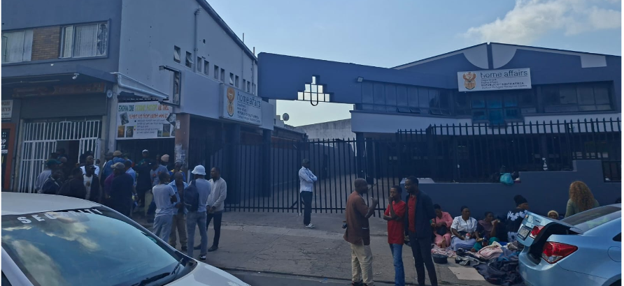 Foreign nationals sleeping outside Durban’s Home Affairs offices spark ...
