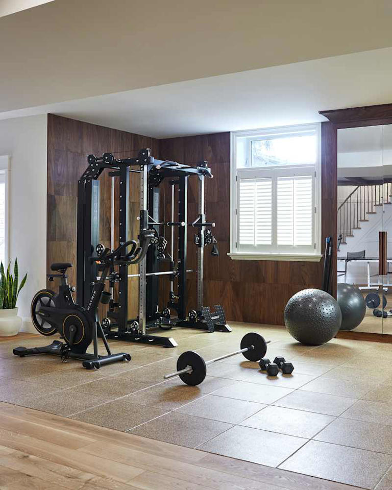 This reno magically created sunlight in a dark basement den (without ...