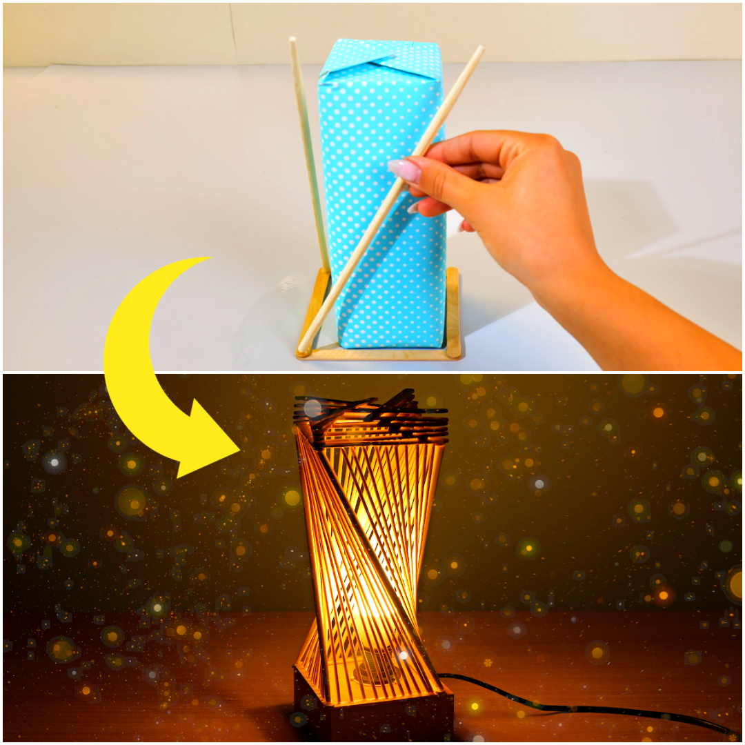 Brighten your space with this stunning DIY light🌟