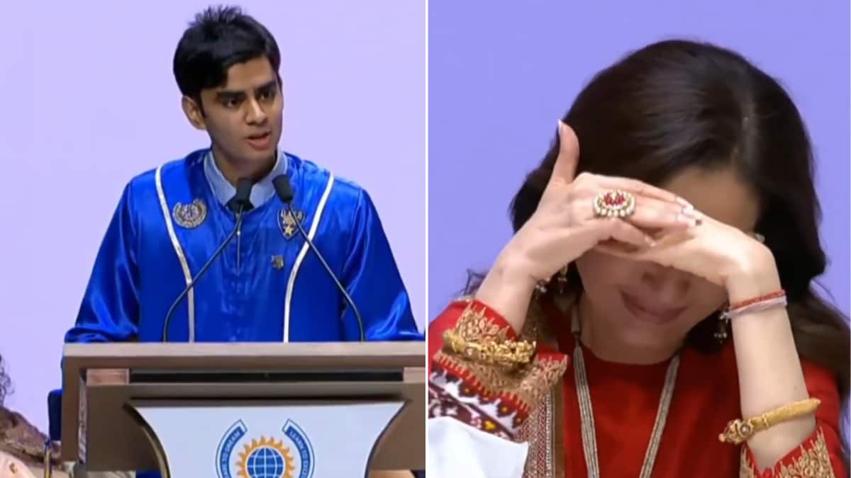 Watch: Nita Ambani's reaction as student takes savage dig at Mumbai Indians