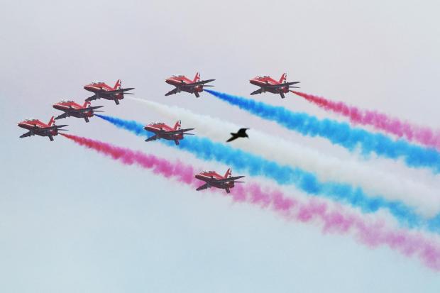 Red Arrows announce major change as fewer aircraft to fly displays from ...