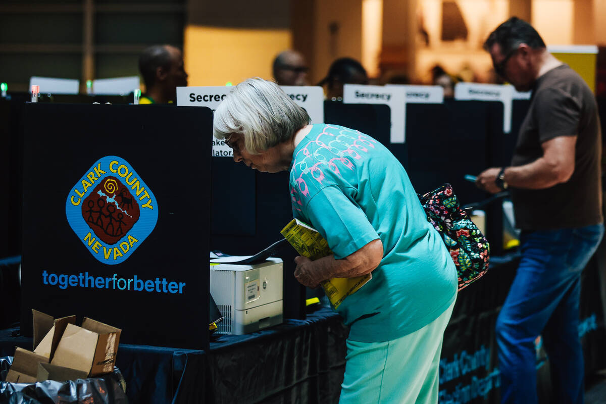 Early, in-person voting kicks off in the Las Vegas Valley