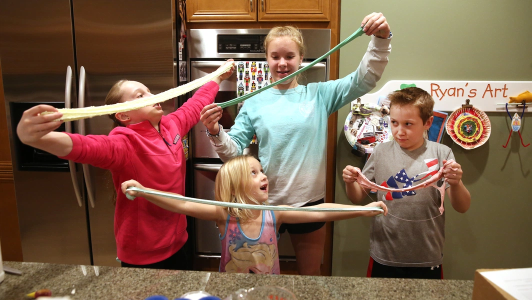 Glow-in-the-dark slime adds safe, hands-on science fun