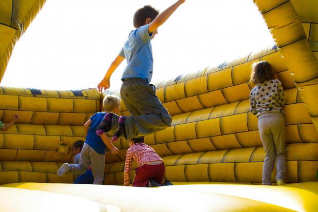 Inflatable fun day taking over rugby club this summer