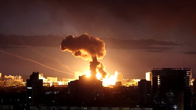 Russian missiles and drones hit Kyiv in overnight attack