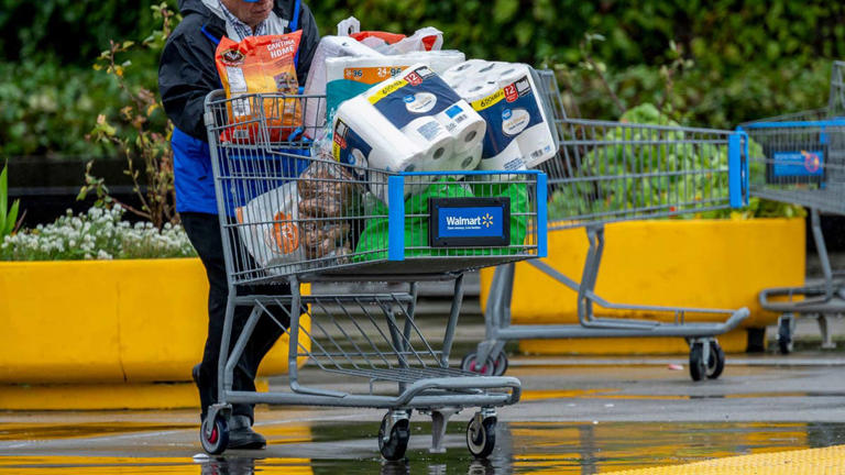 Walmart has a 'sturdy' 80-gallon outdoor storage box on sale for 58% off