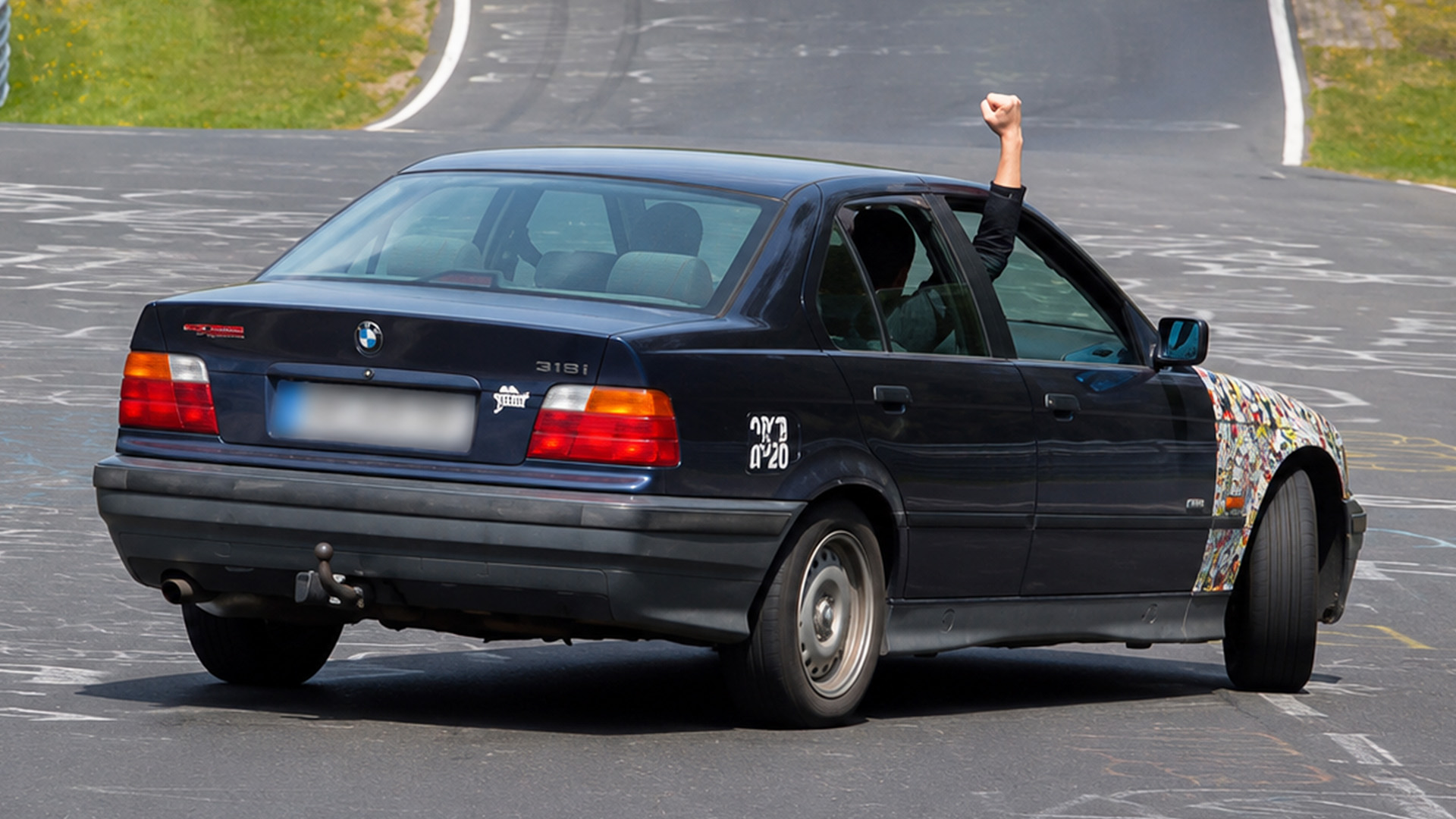 Nürburgring drivers enjoying every corner of the legendary Green Hell