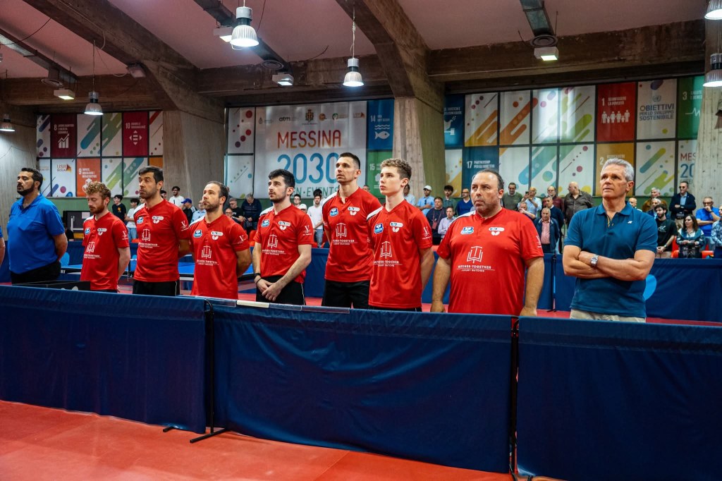 La Top Spin Messina aspetta la Bagnolese nell’andata della finale scudetto