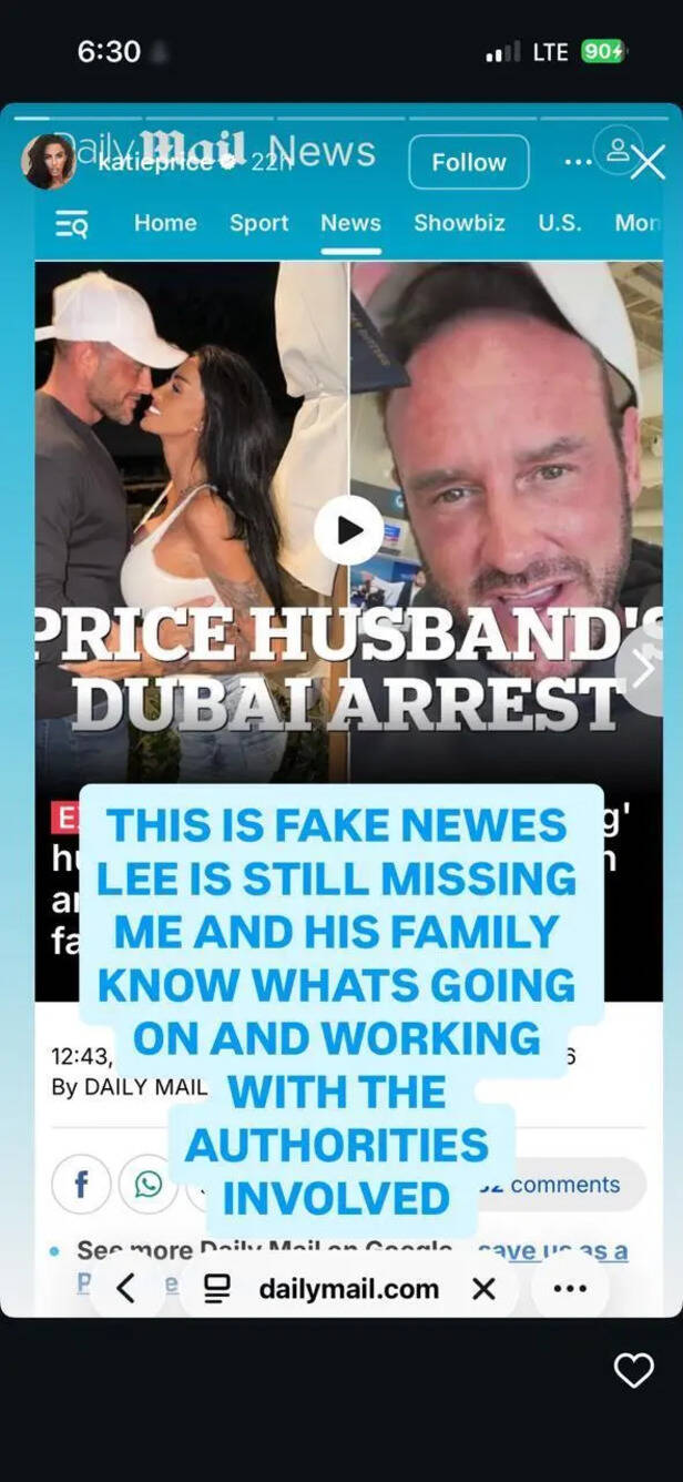 Is Katie Price's husband Lee Andrews terminally ill? Former partner ...