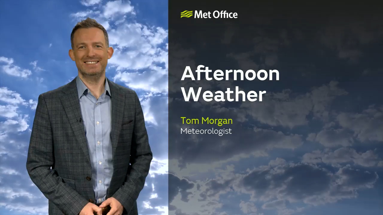Met Office Saturday afternoon weather forecast 14/03/2026