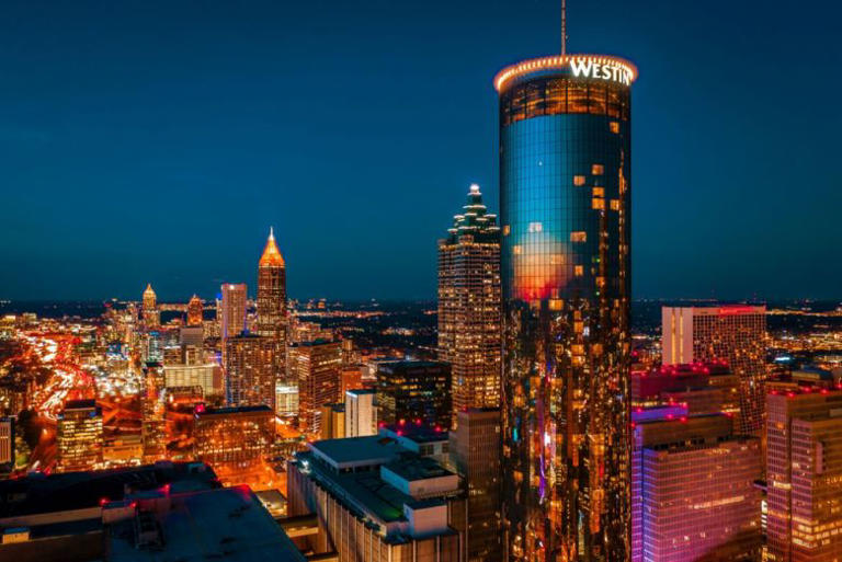 Portman acquires Westin Peachtree Plaza, the Atlanta hotel tower ...